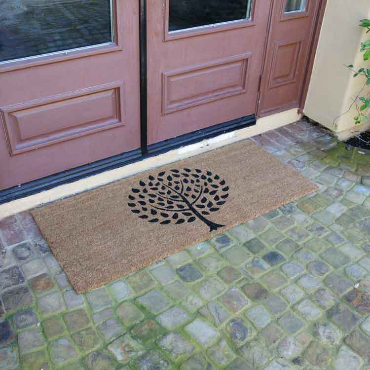 "Modern Landscape Contemporary Doormat"